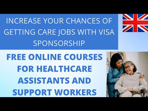 GET HIRED FAST as a UK Healthcare Assistant with Online Courses!