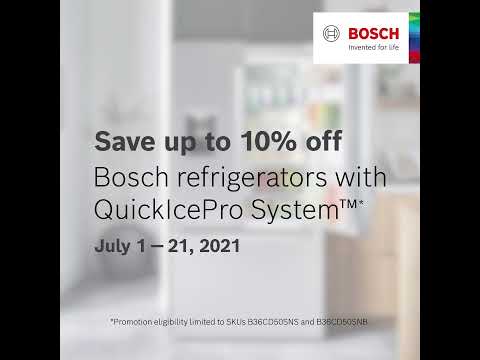 BoschHome 500 Series Freestanding Refrigerators