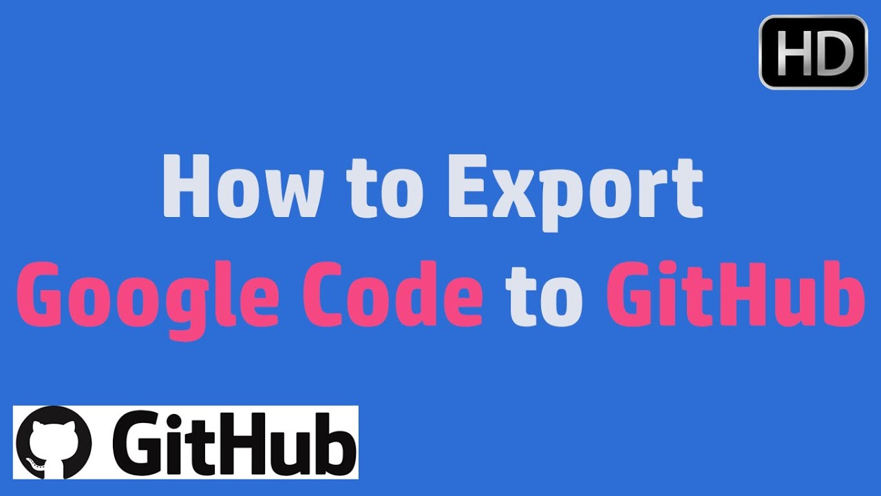 How to Export Google Code to GitHub