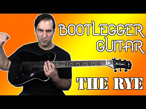 Bootlegger Guitar The Rye (Outlaw Black Version) B-STOCK | Reverb