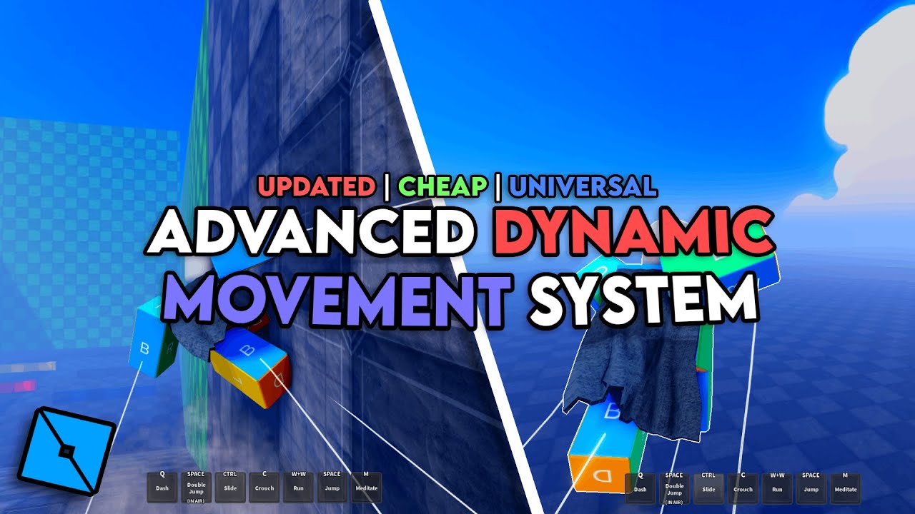 [UPDATED] Advanced Dynamic Movement System | Roblox Studio