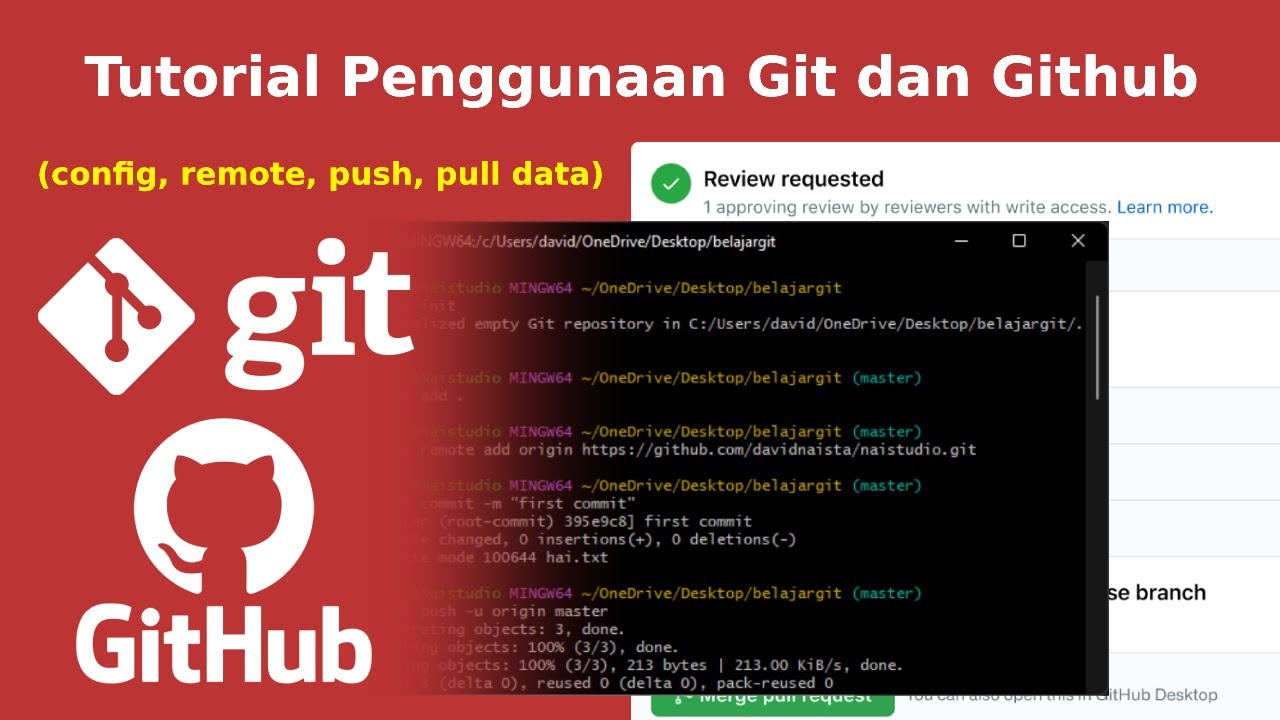 Tutorial Cara Penggunaan Git dan Github (Bahasa Indonesia)