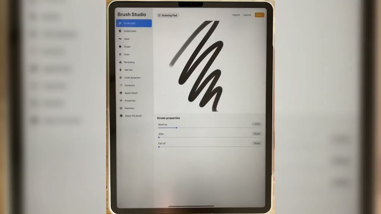 Make your own knit stitch brush in Procreate
