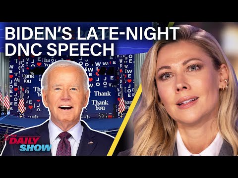 DNC Opening Night Recap: Biden After Dark, Kamala Harris’s Smile & Hillary Clinton | The Daily Show