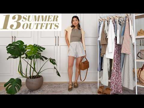 SUMMER LOOKBOOK | 13 Summer Outfit Ideas, Cute and Casual Outfits for hot weather!