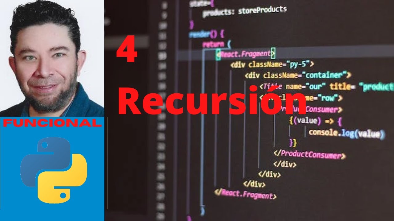 Recursión - 4 - Programación Funcional Python