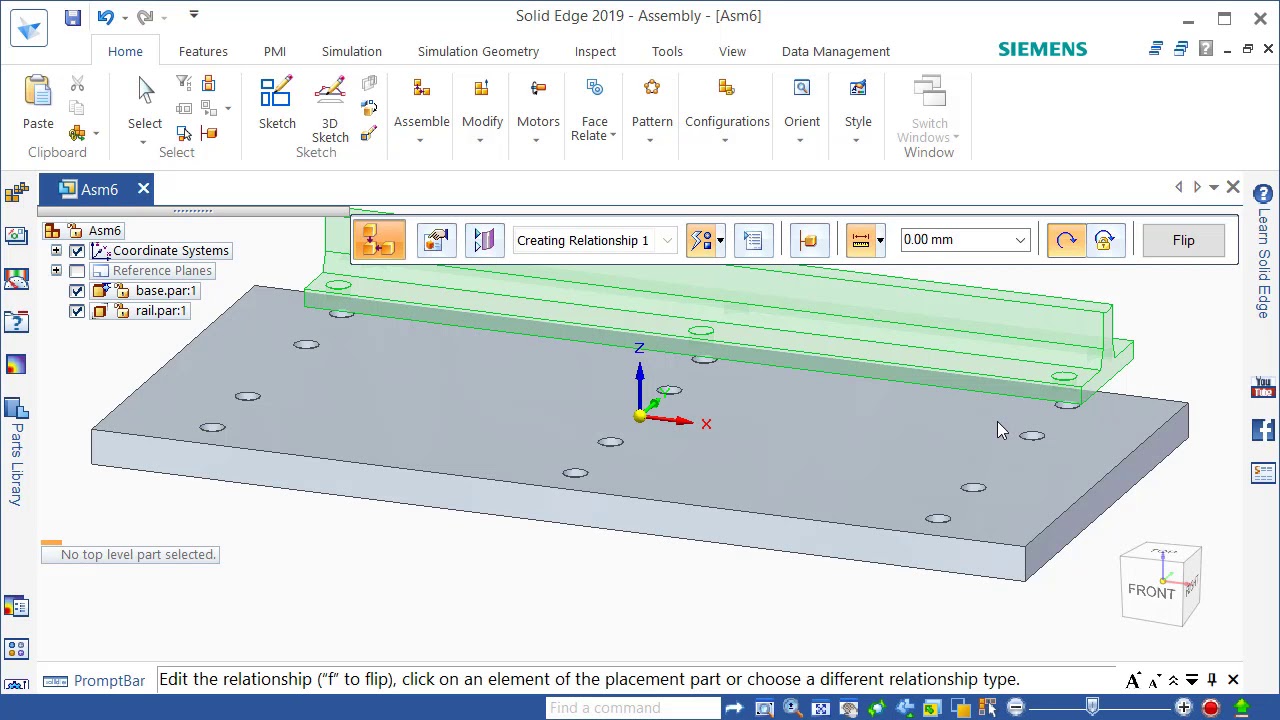 Basic Assembly Methods in Solid Edge