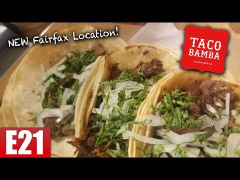 NEW Taco Bamba In Fairfax | University Mall GMU | Best Restaurants Fairfax | EP 21