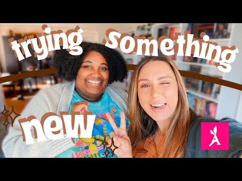 new book box subscription & reading vlog | aardvark book club
