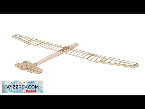 JWRC Sunbird Glider 1052mm Wingspan Balsa Wood RC Airplane KIT Review