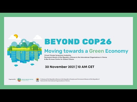 Beyond COP26 - Moving Towards a Green Economy