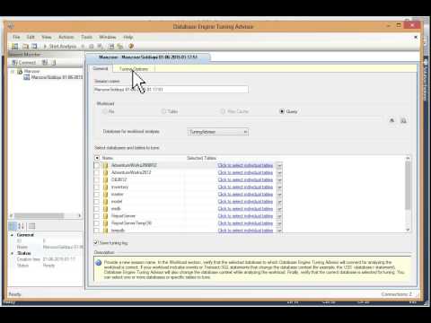 SQL Server 2012 Database Engine Tuning Advisor step by step [HD]