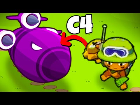 The C4 MONKEY is INSANE! (Bloons Adventure Time)