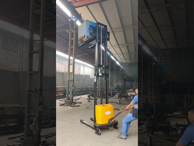 Semi Battery Operated Stacker - Horizontal and vertical paper roll ...