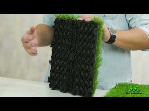 NewTechWood Grass and Stone Quick Deck Deck Tile Deep Dive