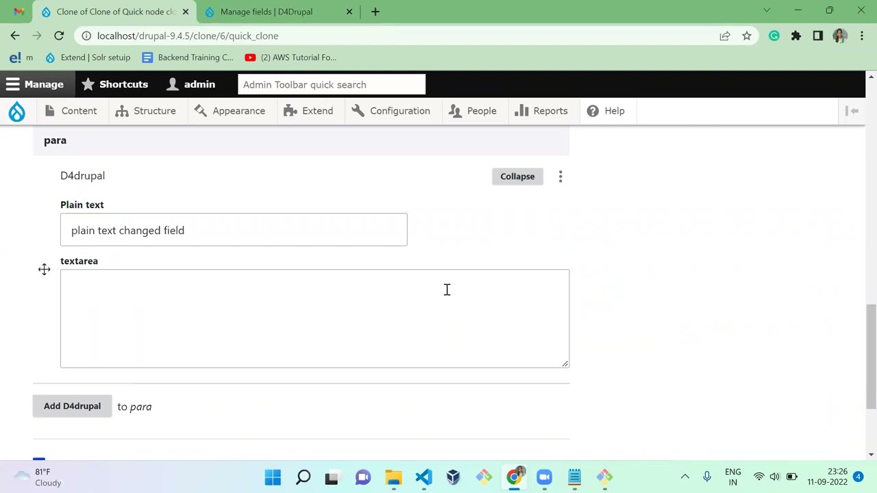 How to use Quick node clone module in Drupal 9 | D4Drupal