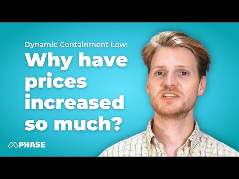 Why have Dynamic Containment Low prices increased so much?