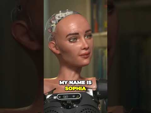 What does the name Sophia mean?🤔 #humanoidrobots #ainews #sophia #shorts