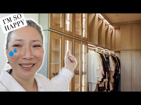 MY DREAM CLOSET REVEAL! The Build-Out And Final Closet ❤️