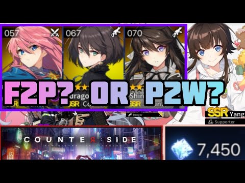 Counter:Side English - Is This Game F2P Friendly [Best F2P Gacha Game?]