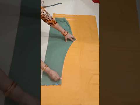 very easy trouser cutting in just 2 Minutes | #shorts #shortvideo #shortsfeed #trousercutting