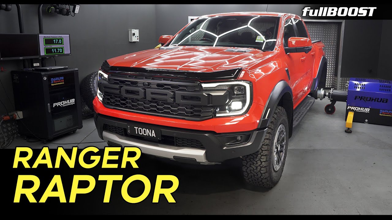 New Ford Ranger Raptor Hits the Roller and Hub Dynos, Makes Pretty Good ...