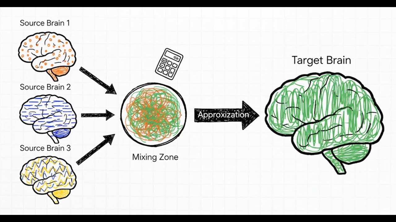 Mixture models for domain-adaptive brain decoding