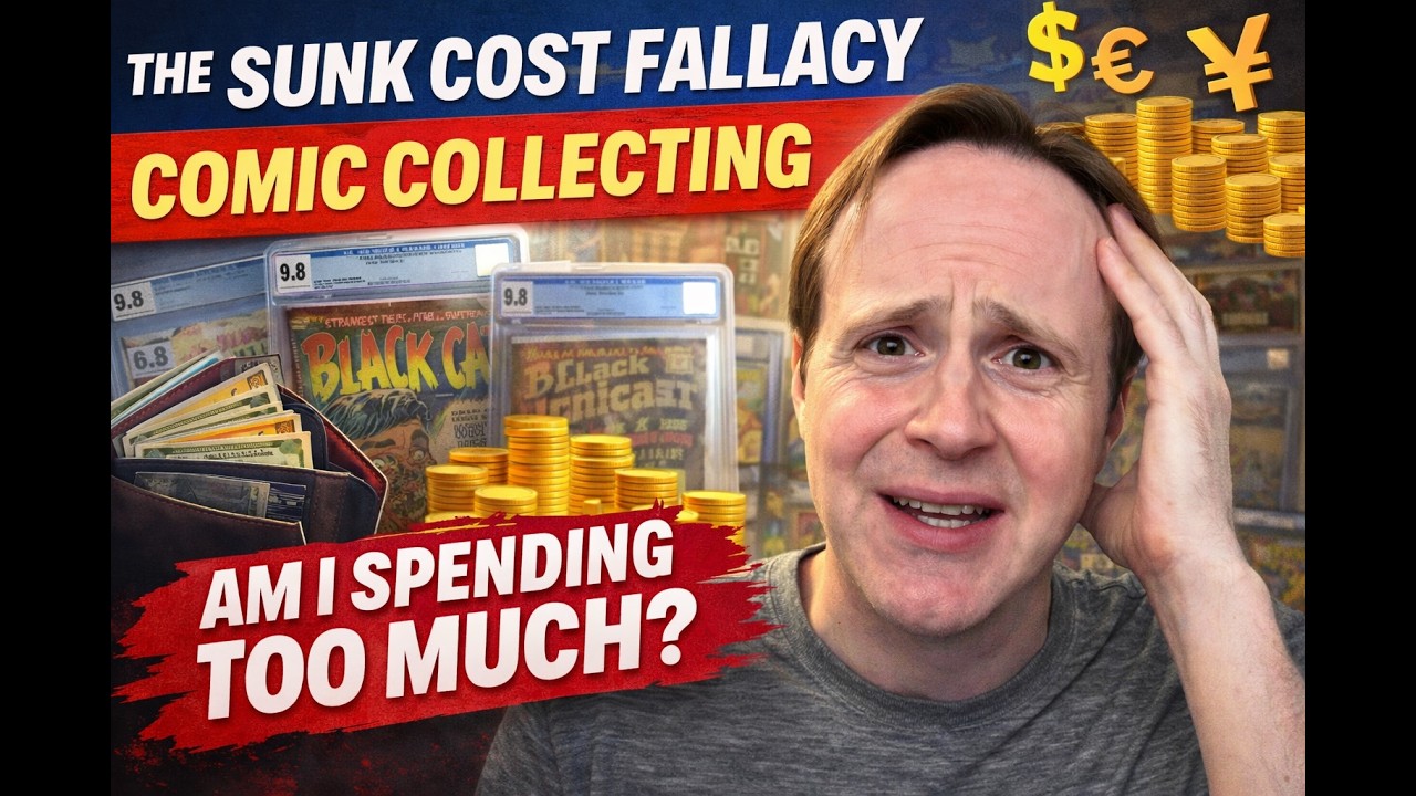 Sunk Cost Fallacy In Comic Collecting | What No One is Talking About in Comics PT 1