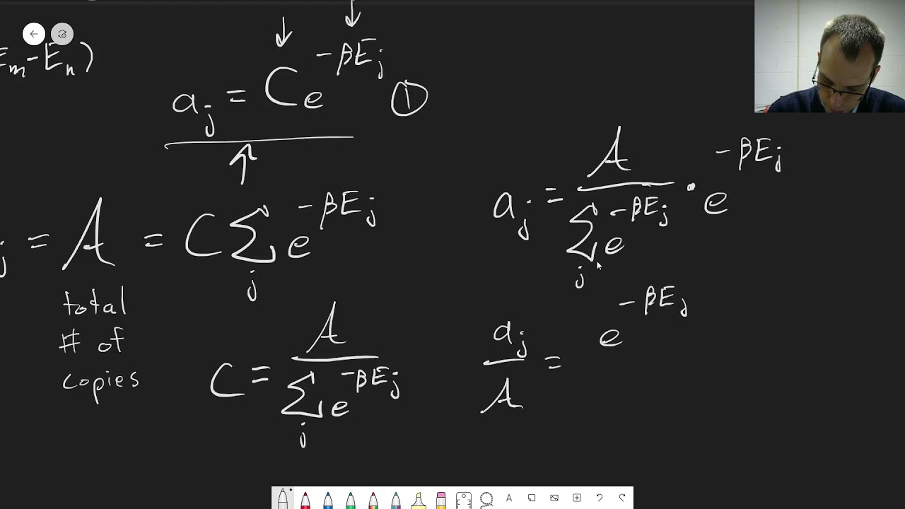 Chapter 17: Probability and the Partition Function | CHM 307 | 149