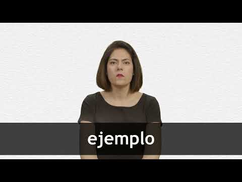English Translation of “EJEMPLO” | Collins Spanish-English Dictionary