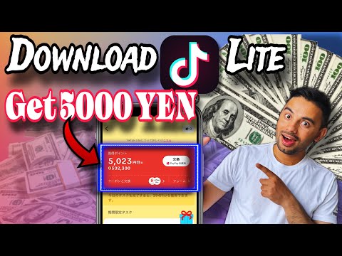 Download TikTok lite and get 5K in Japan ? #tiktoklite #subcribe #information #japan