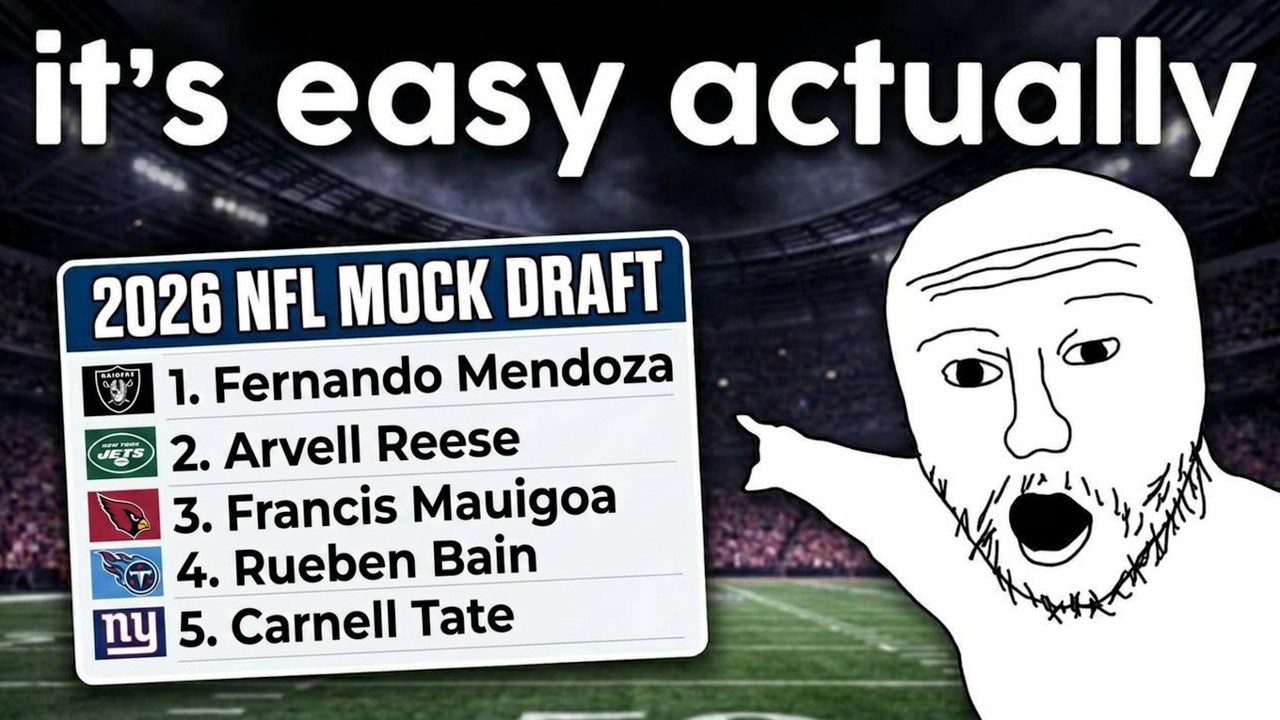 Becoming An NFL Draft Expert Isn't Hard...