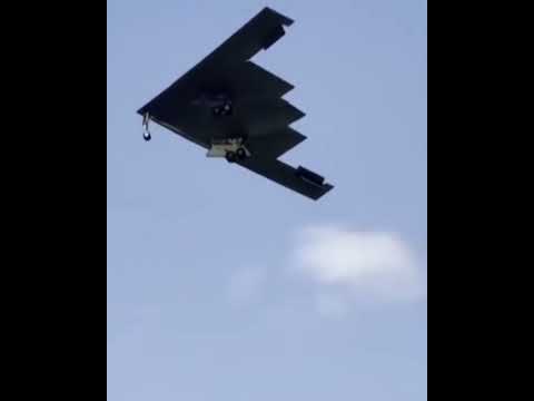 B-2 Bombers On The Way Back From Iran Mission Landing At Missouri Whiteman Air Base