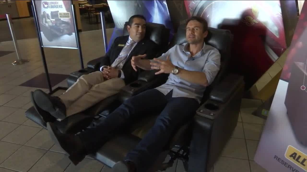 Cinemark Tinseltown's new seats