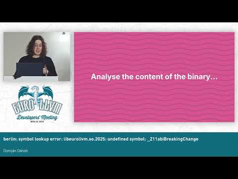 2025 EuroLLVM - berlin: symbol lookup error: libeurollvm.so.2025: undefined symbol