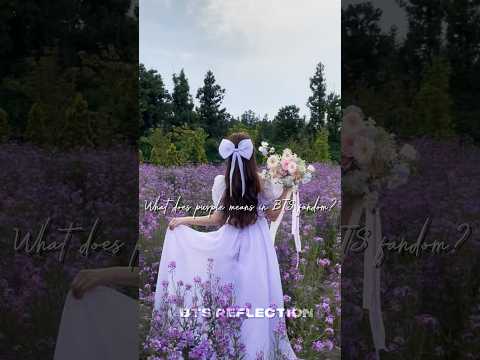 What does purple means in BTS๐ #bts #fypใทใviral #fyp #ot7 #borahae #ipurpleyou