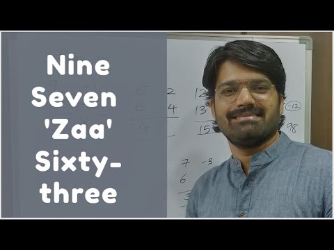 You have never done 9*7 right! (Nikhilam Sutra - Part 1)