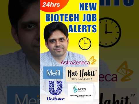 Freshers Biotech Jobs: Nat Habit, Meril, Unilever, Zydus & NCCS Hiring – Posted in Last 24 Hours!