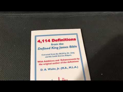 Best KJV Dictionary for $7 on Amazon