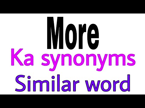 Synonyms of More | More ka synonyms | similar word of More | synonym of More