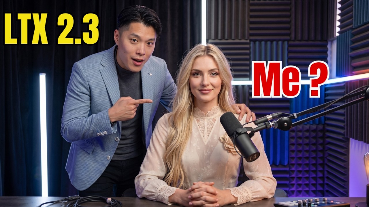 LTX 2.3 IC LoRA Union Control - Full Tutorial: Replace Anyone in a Video