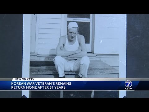 Korean War veteran’s remains return home after 67 years