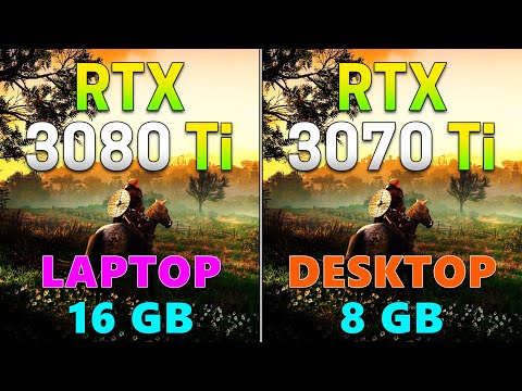 RTX 3080 Ti Laptop vs RTX 3070 Ti Desktop - Tested in 7 PC Games