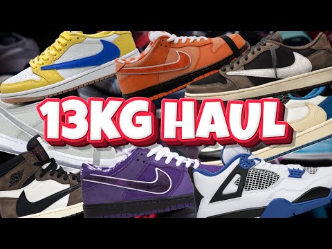 13kg Itaobuy Haul! ALL SHOESSSS (Eric Emmanuel, Chrome Heart, Jordan, Essentials, Dunks & more)