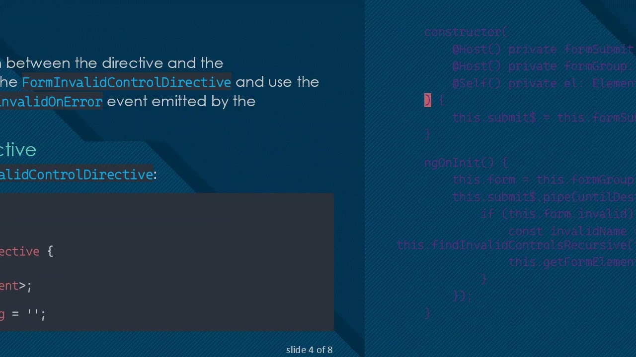 How to Get a Directive to React to an EventEmitter in Angular 9 Components