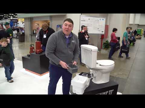 Liberty Pumps - Ascent ll Macerating Toilet System - WWETT 2023