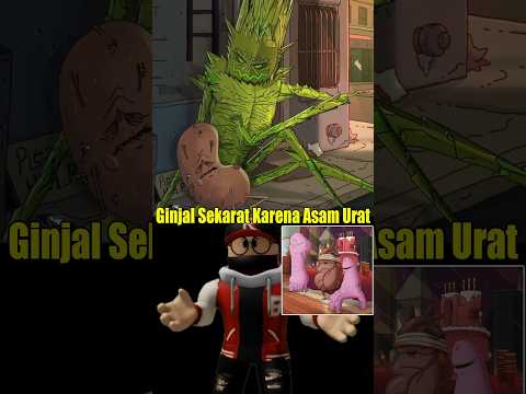 Akibat Berteman dengan Asam Urat! Ginjal Ini Alami Penyakit Parah! #shorts #short #shortsfeed #fyp