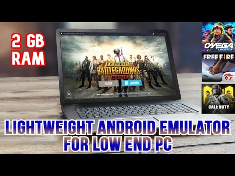 Best lightweight android Emulator for low end PC | PUBG | Free Fire | COD | Omega Legends | 2021