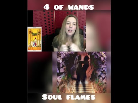 4 of wands in love, career, feelings, yes/no, personality, upright/reversed