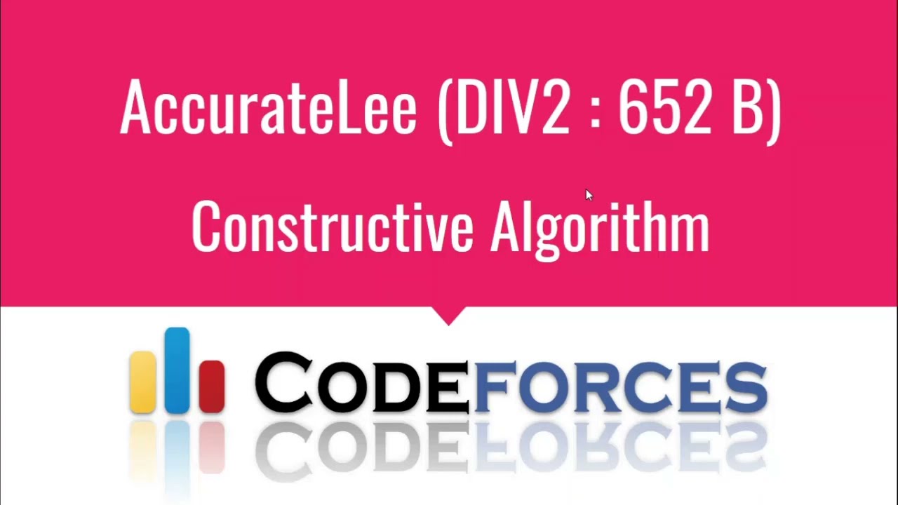 E004 : Accurate Lee | Constructive Algorithms | CodeNCode